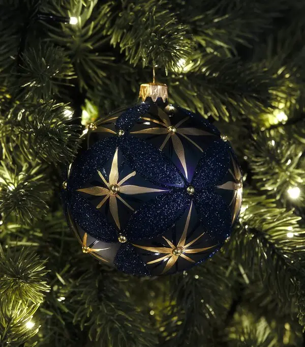 Harrods Glitter Star Bauble