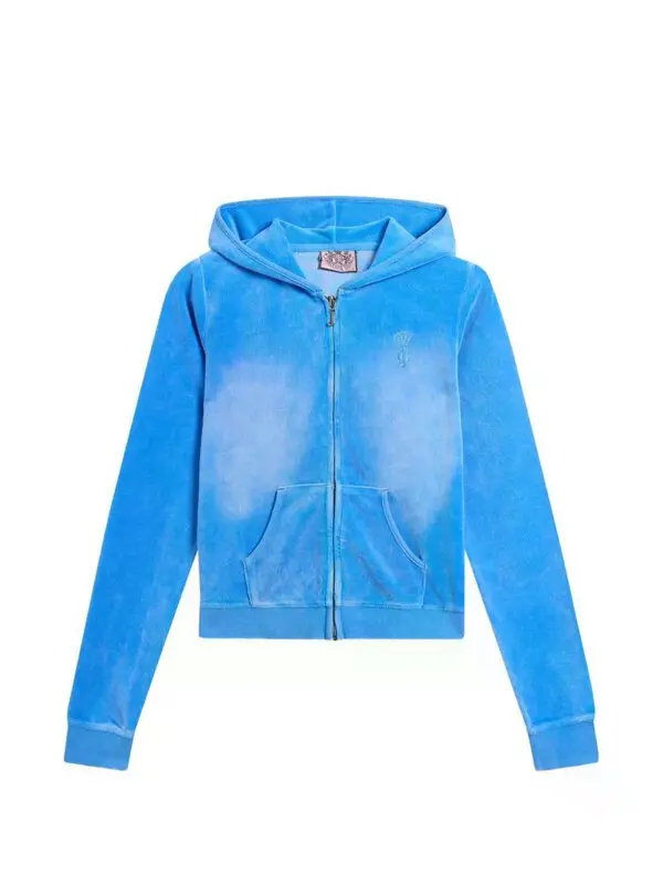 Juicy Couture Velour Zip-up Hoodie