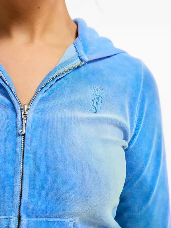 Juicy Couture Velour Zip-up Hoodie