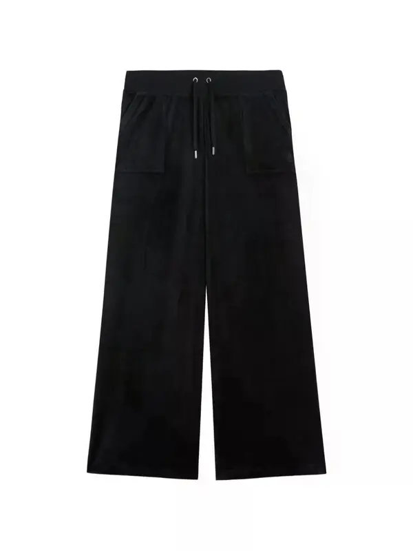 Juicy Couture Velour Wide-leg Track Pants