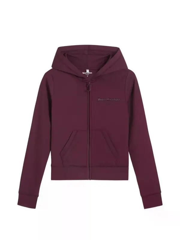 Juicy Couture Logo-print Zip-up Hoodie