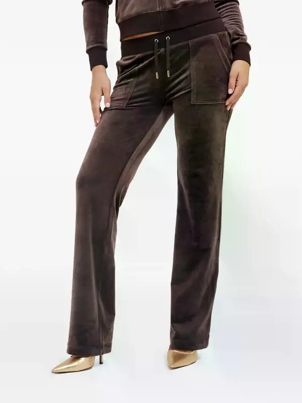 Juicy Couture Del Ray Velour Track Pants
