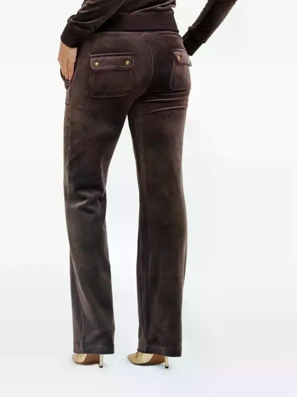 Juicy Couture Del Ray Velour Track Pants