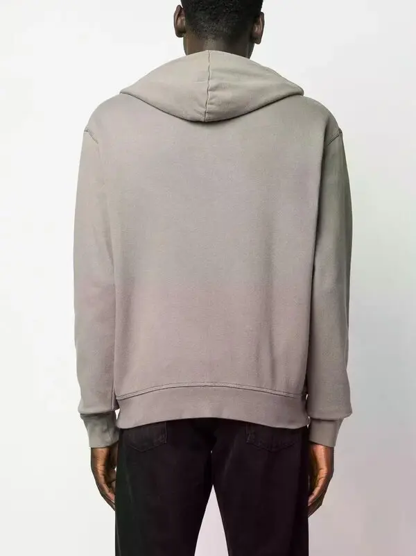 Dsquared2 Logo Print Zip-up Hoodie
