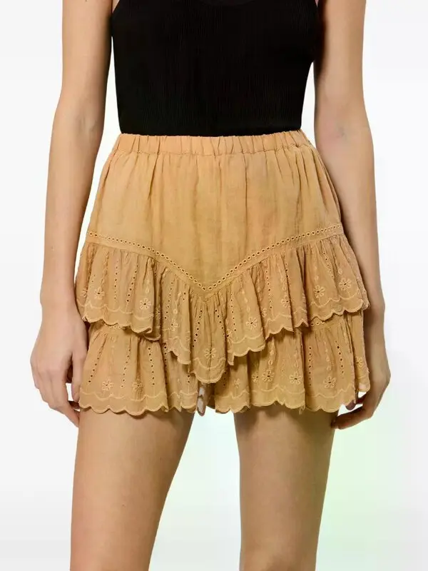 MARANT ETOILE Jocadia Broderie-anglaise Shorts