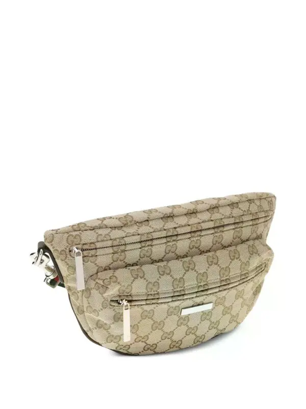 Gucci Gg Supreme Canvas Small Crossbody Bag - Neutrals