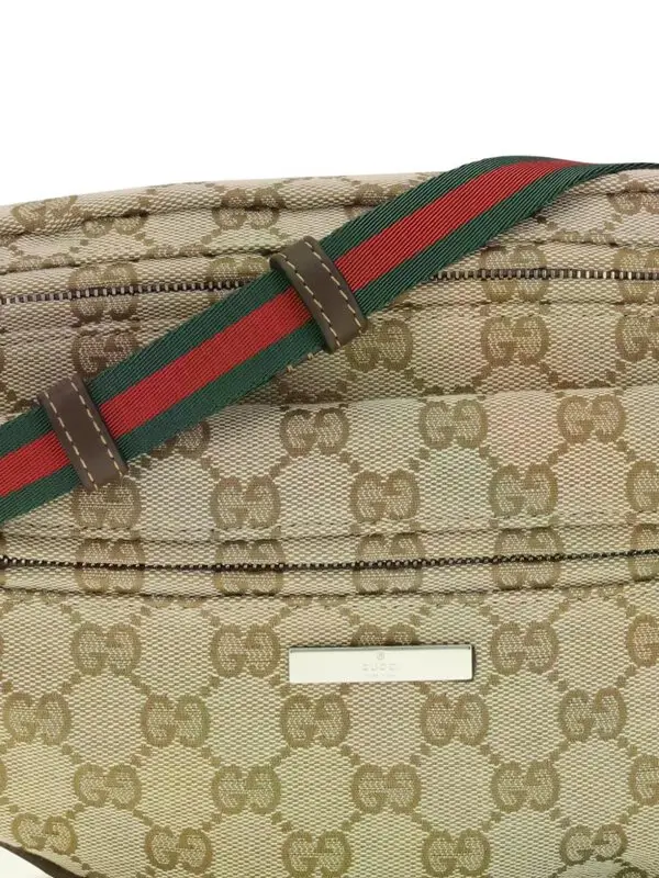 Gucci Gg Supreme Canvas Small Crossbody Bag - Neutrals