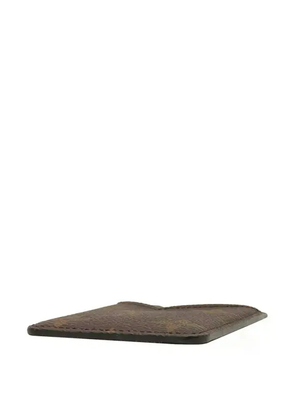 LOUIS VUITTON 2024 Monogram Macassar Magnetic Card Holder