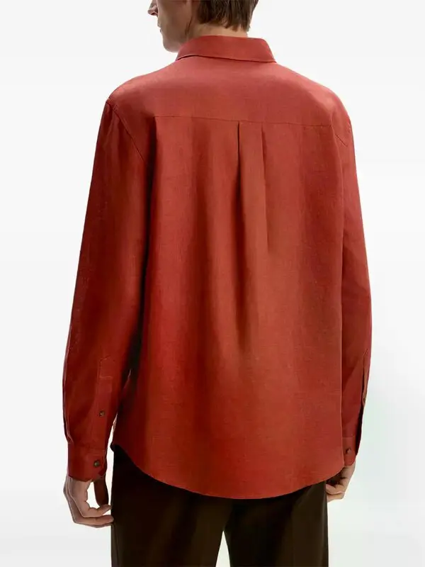12 STOREEZ Buttoned Linen Shirt