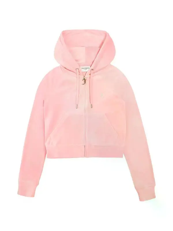 Juicy Couture Velour Hoodie - Pink