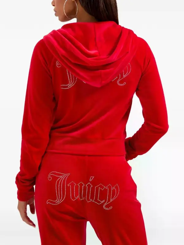 Juicy Couture Logo Detail Hoodie