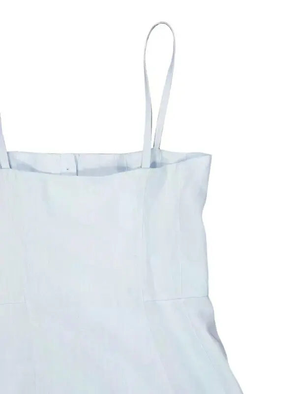 Gabriela Hearst Magritte Sleeveless Midi Dress - Blue