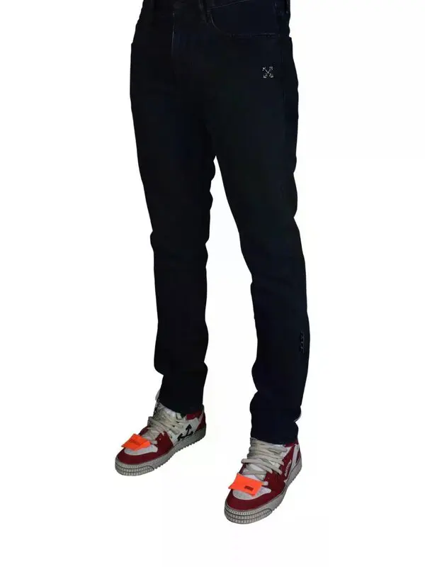 Off-White Arrows Straight-leg Jeans