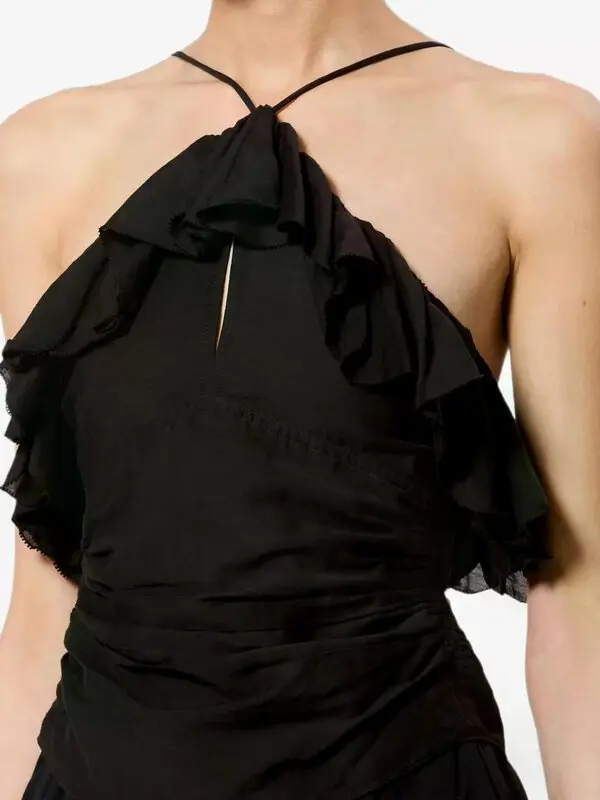 Isabel Marant Étoile Marant Voile Ruffle Top
