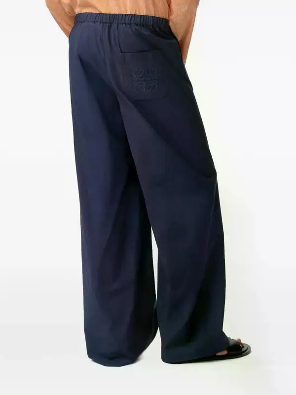 Loewe Drawstring Wide-leg Trousers