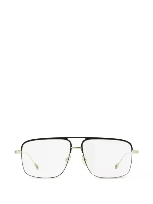 RIMOWA Double-bridge Pilot Eyeglasses - Black