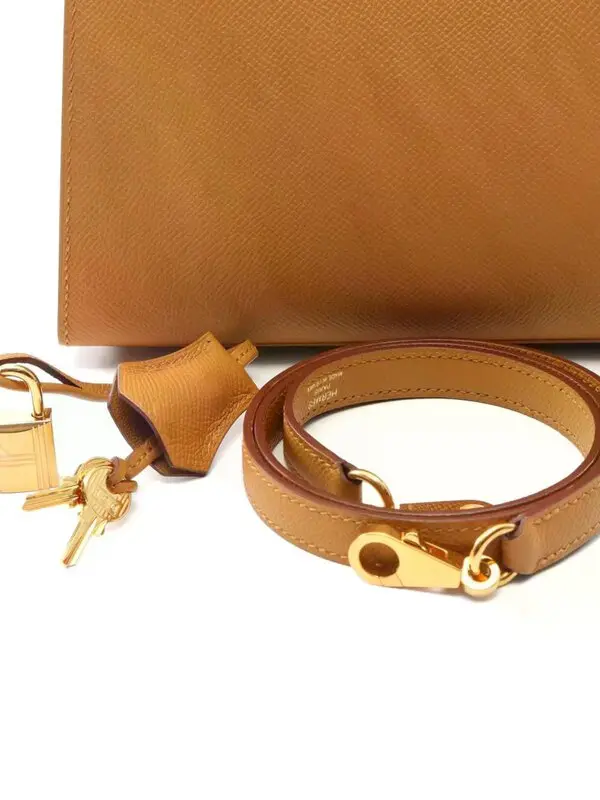 Hermès 2021 28 Kelly Epsom Handbag - Neutrals
