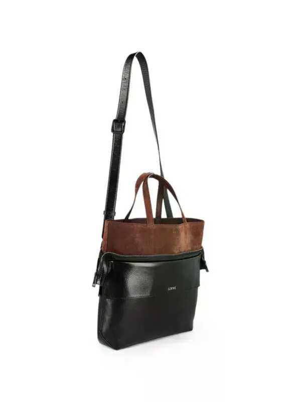 Loewe Switch Leather Tote Bag