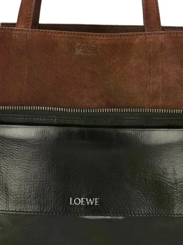 Loewe Switch Leather Tote Bag