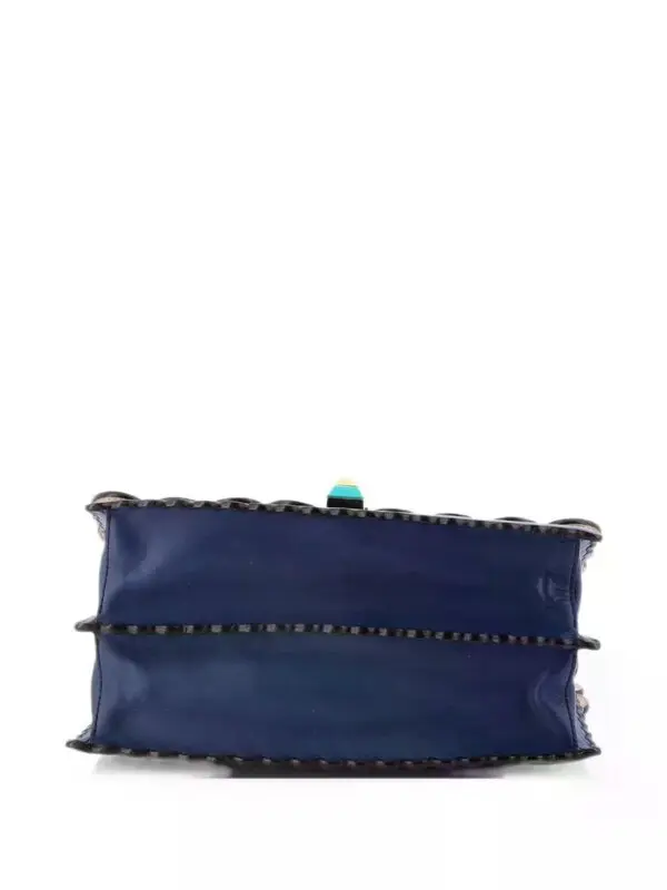 Fendi Kan I Bag Leather Medium Shoulder Bag