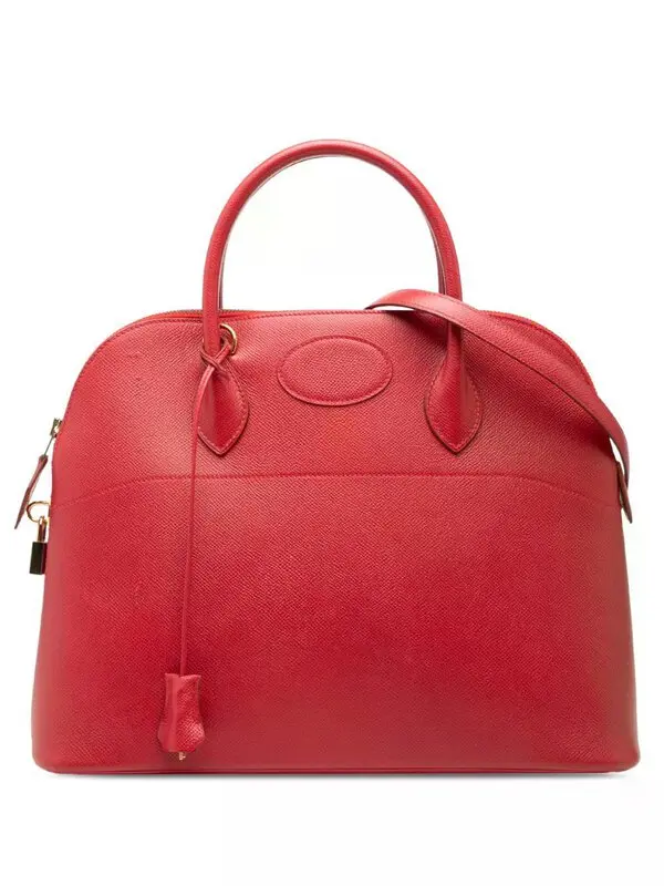 Hermès 1998 Courchevel Bolide 37 Satchel