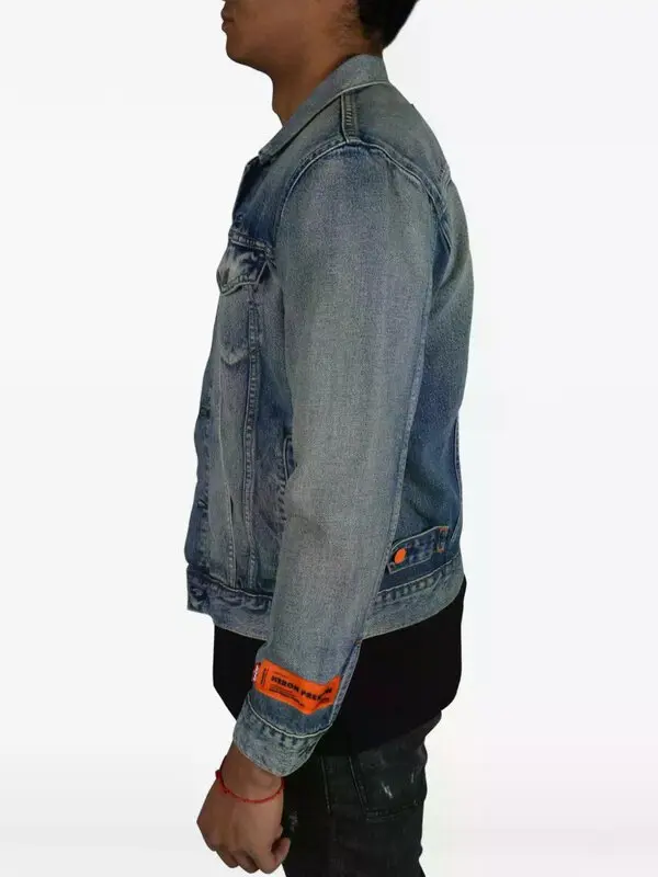 Heron Preston Faded Denim Jacket