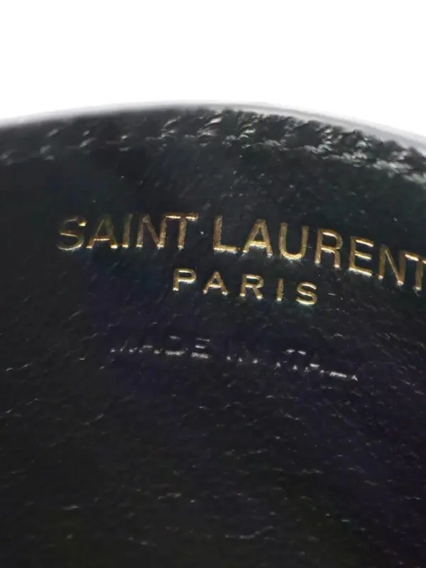 Saint Laurent 2020s Tiny Cassandra Grained-leather Card Case