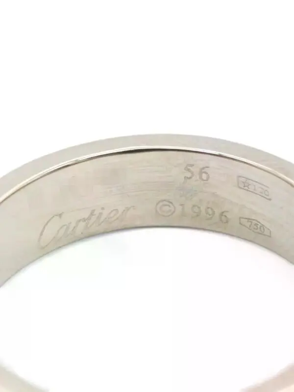 Cartier 18k White Gold Love Ring