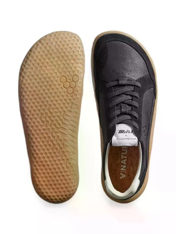 VIVOBAREFOOT Gobi Ii Pebbled-texture Lace-up Sneakers