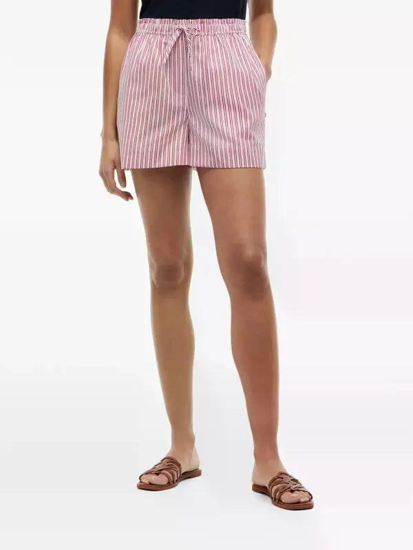 Tommy Hilfiger Vertical Stripe Drawstring Shorts