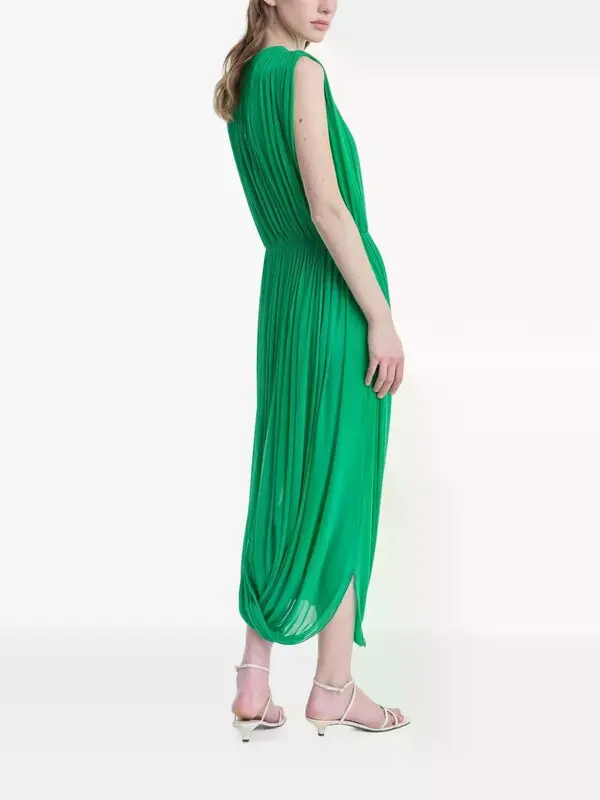 FFORME Leonora Draped Dress - Green