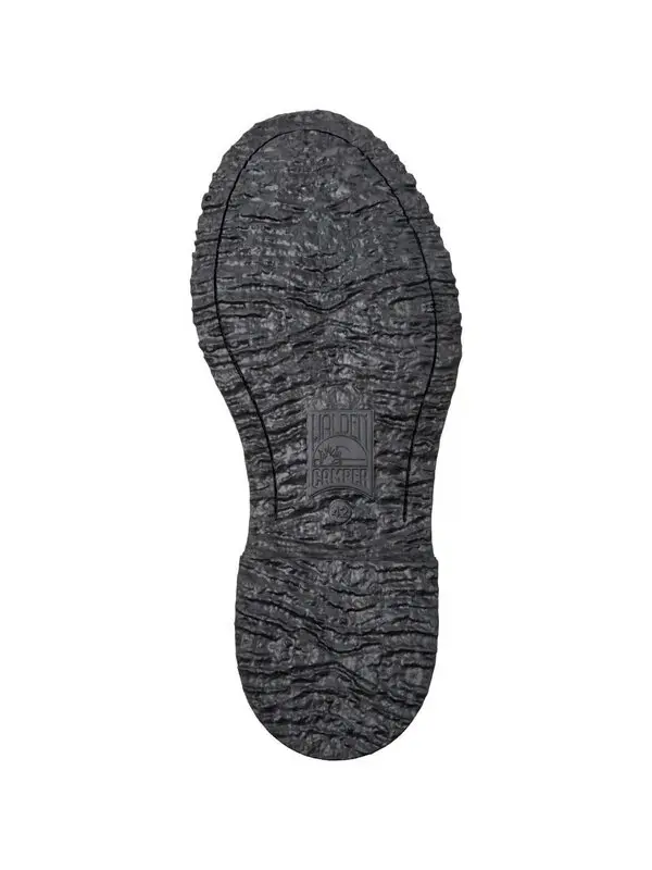 Camper Walden Embroidered Leather Loafers - Brown