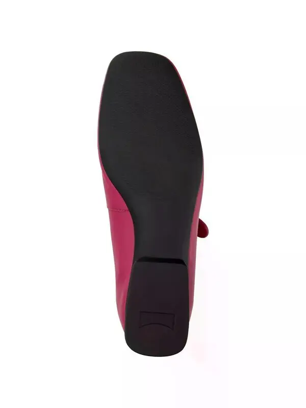 Camper Casi Myra Leather Ballet Flats - Pink