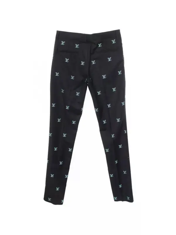LOUIS VUITTON Monogram Jacquard Trousers