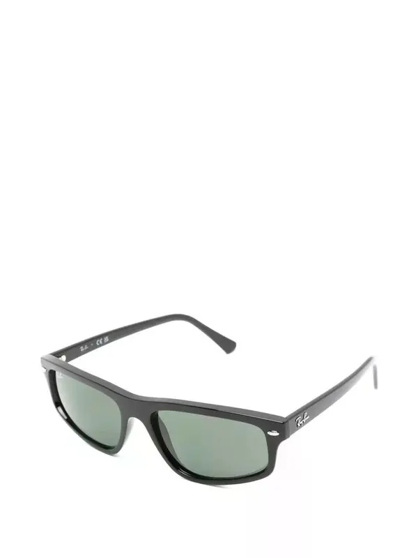 Ray-ban Rectangle Frame Sunglasses - Black