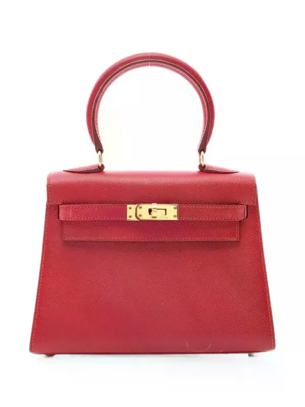 Hermès Kelly Courchevel Mini Bag - Red