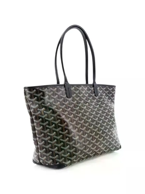 Goyard Artois Coated Canvas Pm Tote Bag - Black