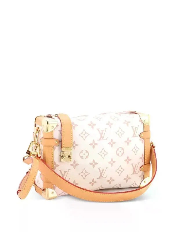 LOUIS VUITTON Side Trunk Monogram Dune Canvas Mm Shoulder Bag - Neutrals