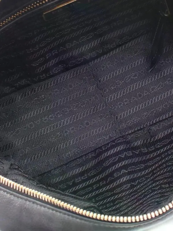 Prada Logo-embossed Shoulder Bag