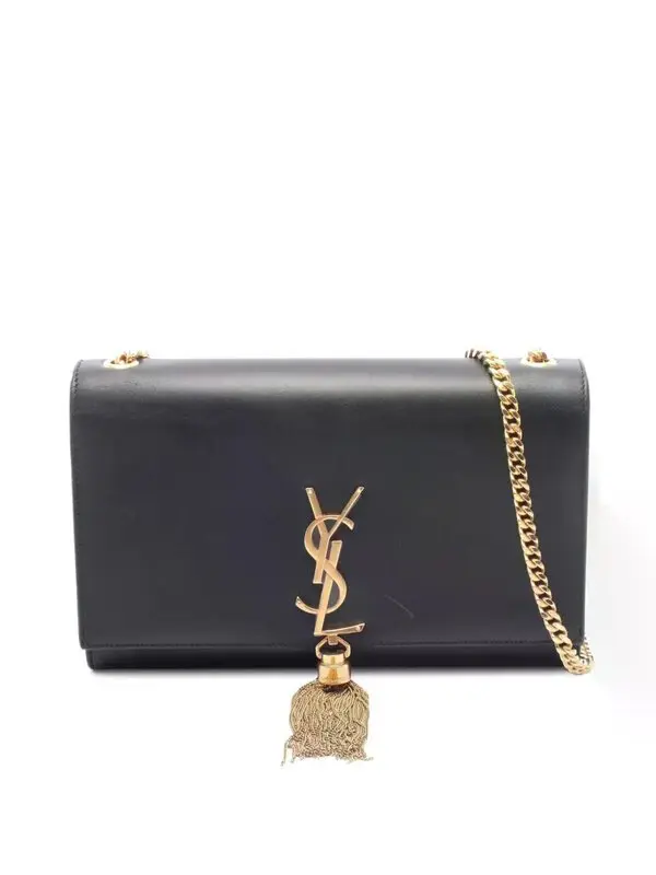 Saint Laurent Kate Tassel Shoulder Bag - Black