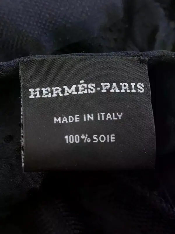Hermès 2010s Ruffled Scarf