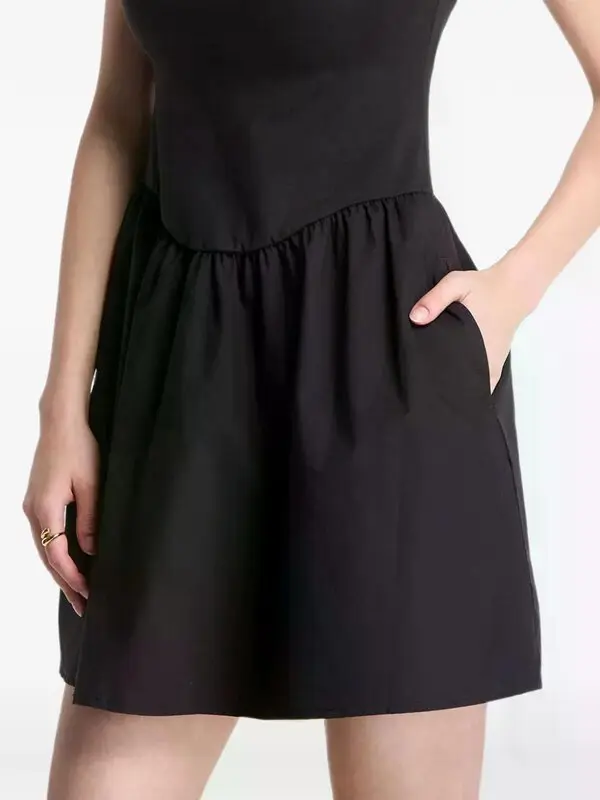 Gap Sleeveless Gathered Mini Dress