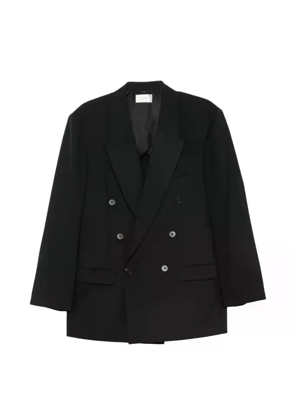 THE ROW Mazzy Double-breasted Blazer - Black