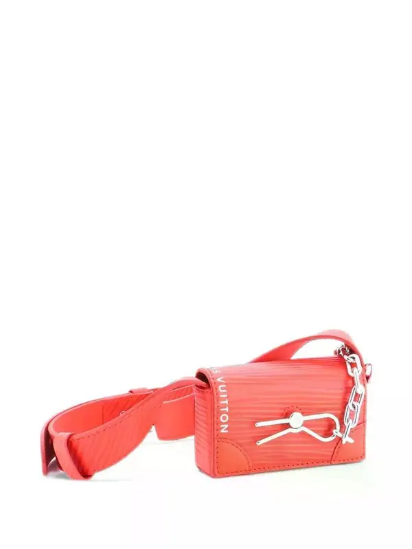 LOUIS VUITTON Steamer Bag Epi Leather Micro Crossbody Bag