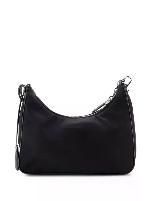 Prada Re-edition 2005 Tessuto Small Crossbody Bag - Black