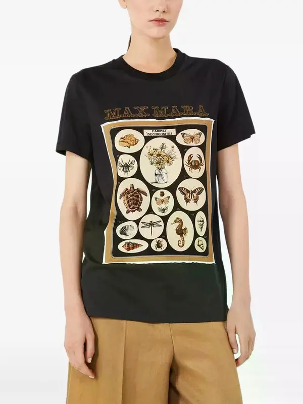 Max Mara Graphic Print T-shirt