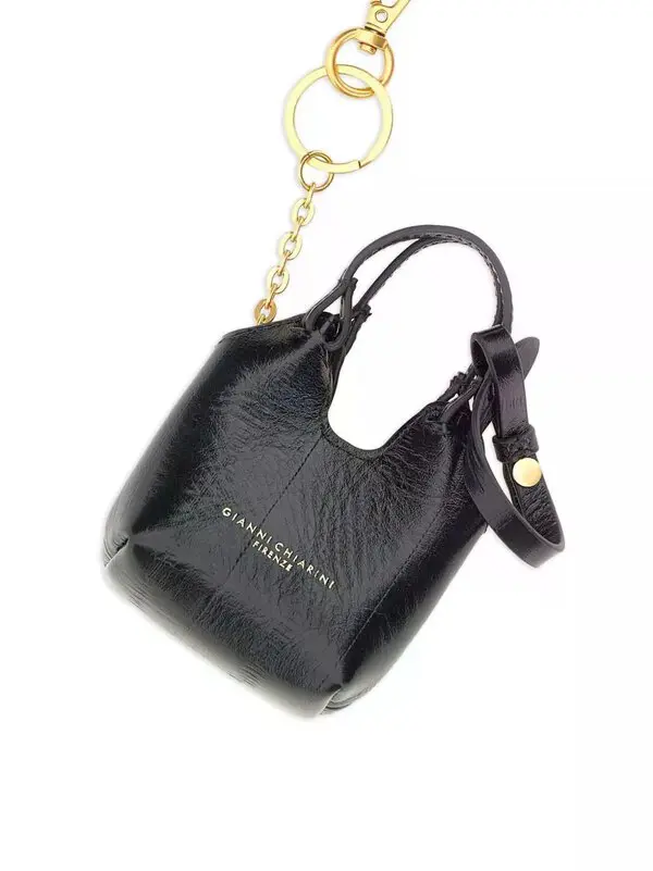 GIANNI CHIARINI Dua Leather Keyring