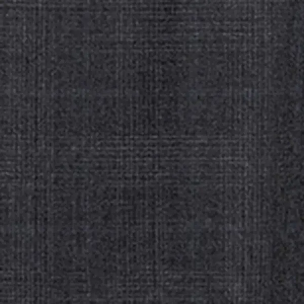 Prada Wool Check Midi Skirt