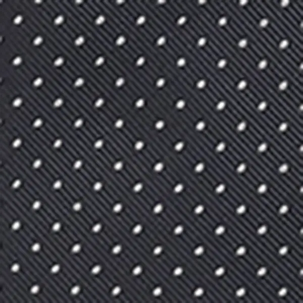 Isaia Silk Polka-dot Jacquard Neck Tie - Navy