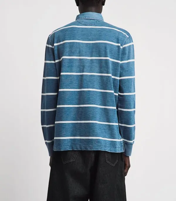 Polo Ralph Lauren Stripe Polo Bear Rugby Shirt